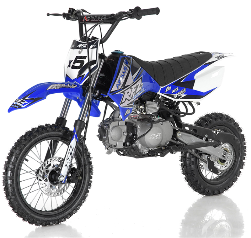 Apollo 125 Dirt Bike, 4-Speed Manual Pit Bike, (14/12) – Powersports ...