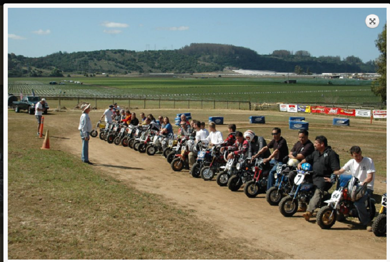 Annual Mini Bike RACES, 1st Saturday in JUNE, HOLLISTER, CALIFORNIA ...