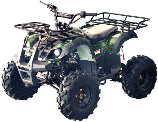 Apollo Rider-9 125 ATV, Auto with Reverse, Front Bumper, Front Rack, R ...