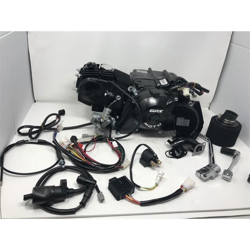 GPX Moto 110cc Engine, Semi Auto e-start – Powersports Warehouse
