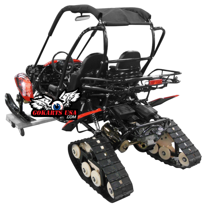 Snowmobile Conversion Kit for TrailMaster Buggy Go Karts – Powersports ...