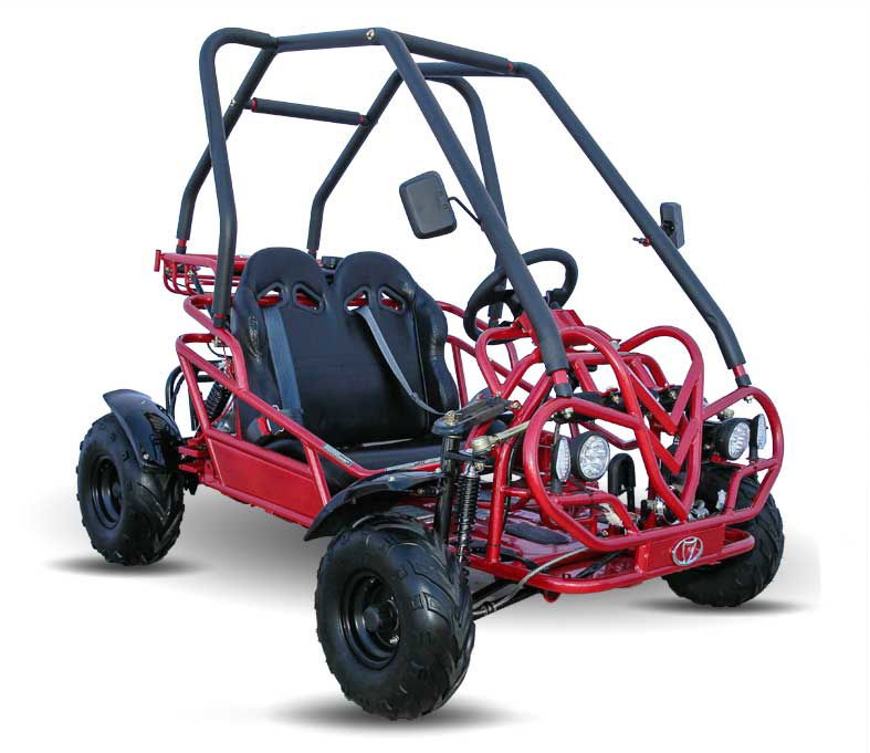 Kandi Mini 125 Kids Go Kart FM5, red – Powersports Warehouse