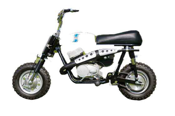 Taco F85 Matterhorn Mini Bike, Hodaka Ace 100 2-Stroke with 5-Speed ...