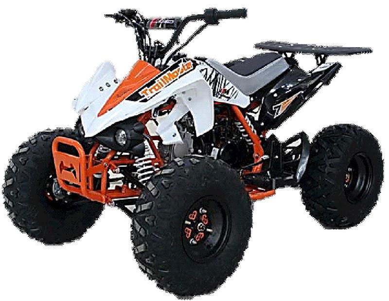 TrailMaster K125 Mid-Sized Sport ATV, Fully-Automatic with Reverse, 8 ...