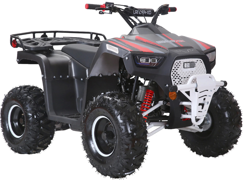 XD Lander 125R Mid-Size Utility ATV, Automatic with Reverse, 8in Wheel ...